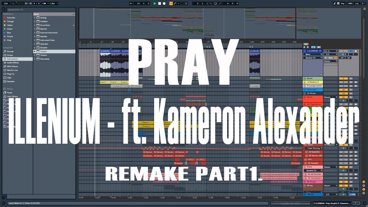 ILLENIUM - Pray ft. Kameron Alexander Remake Part1 - YouTube