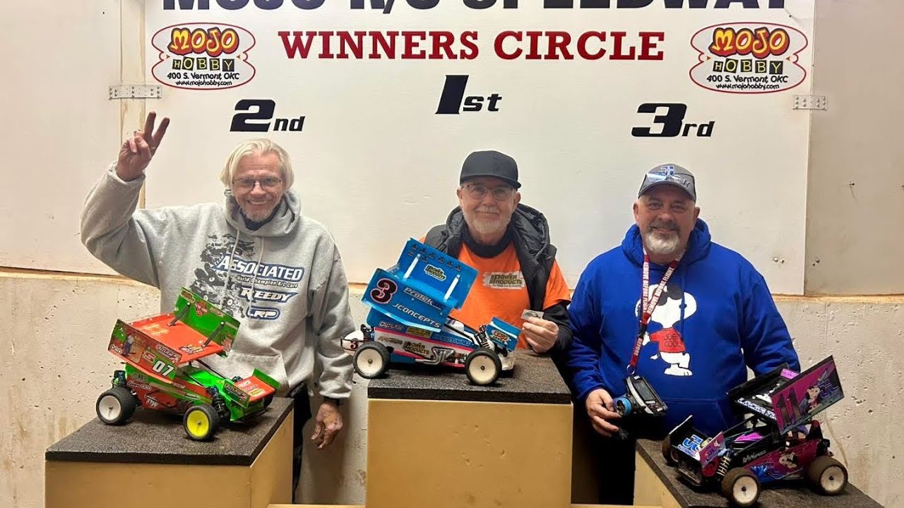 1/18/25 10.5 Sprint A-Main Mojo Hobby - YouTube