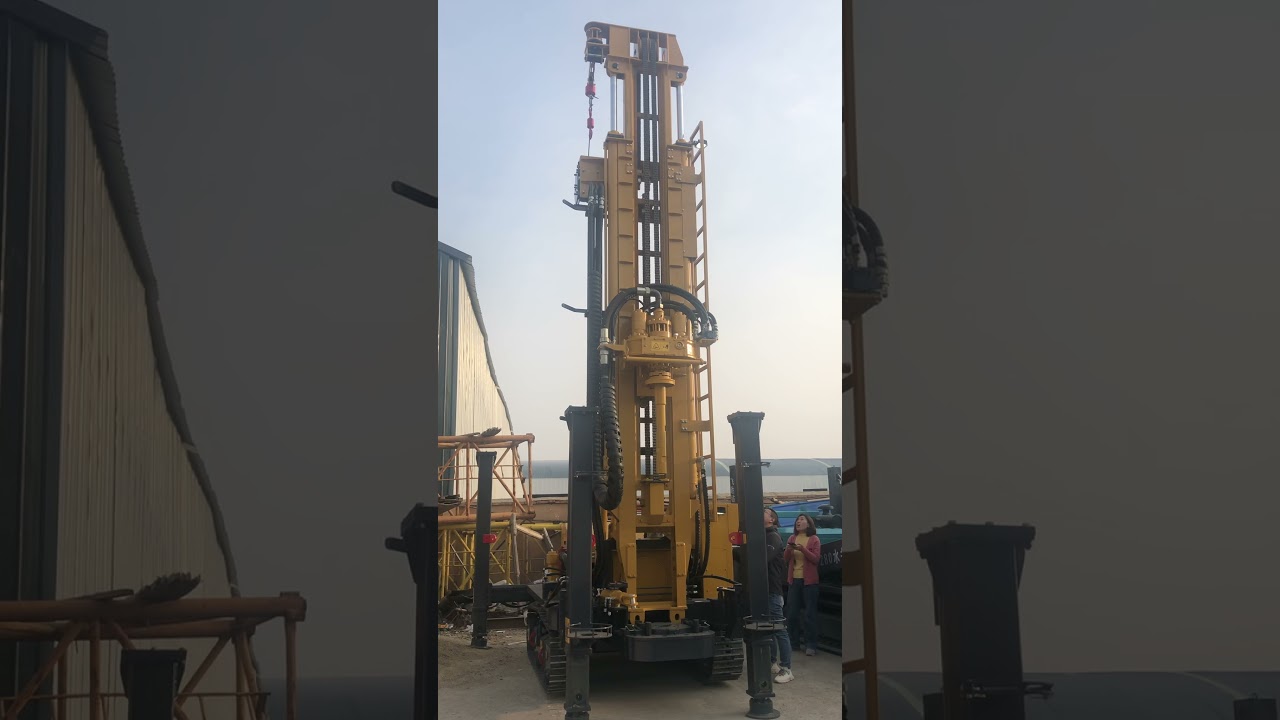 300m Depth XSL3/160 XCMG Water Well Drill Rig - YouTube