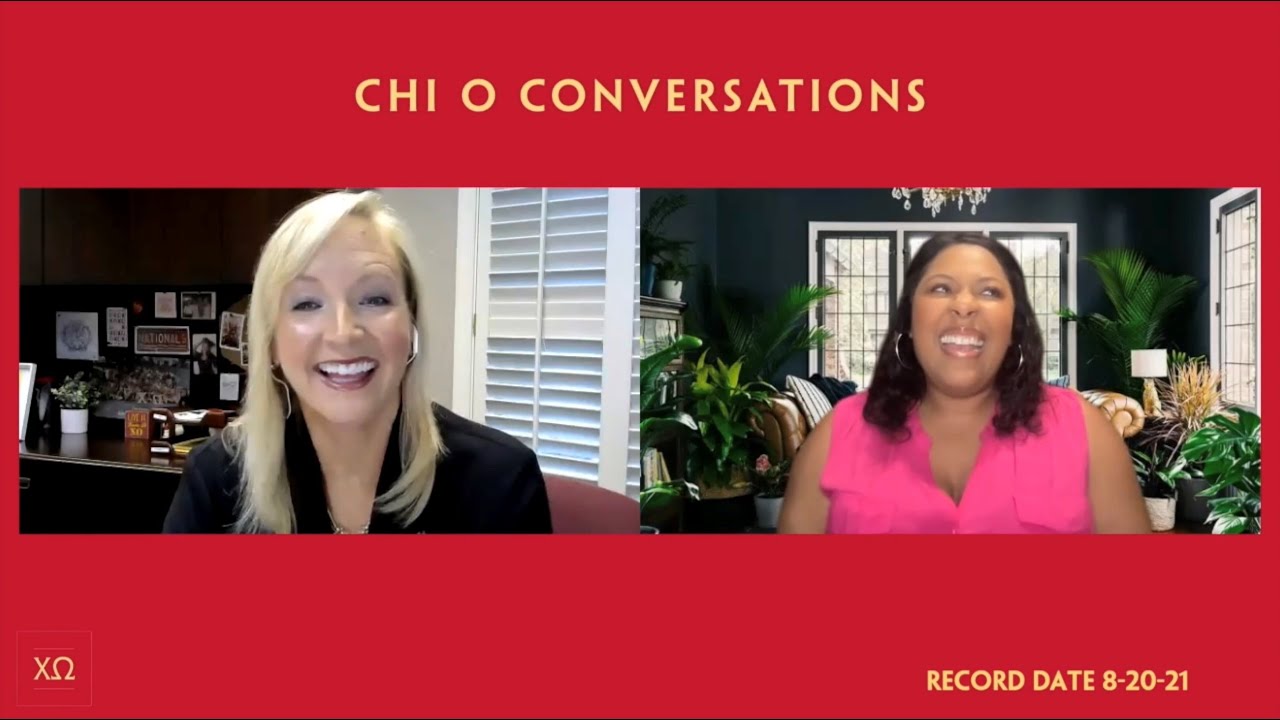 Chi O Conversations: Episode 6 with Marcie Booth - YouTube