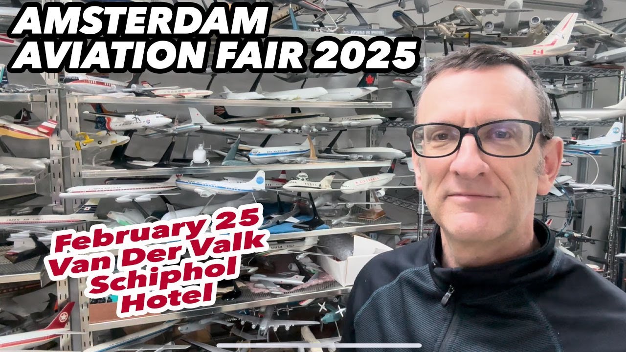 Amsterdam Aviation Fair 23 February 2025 & Mini Slide Convention 22 ...