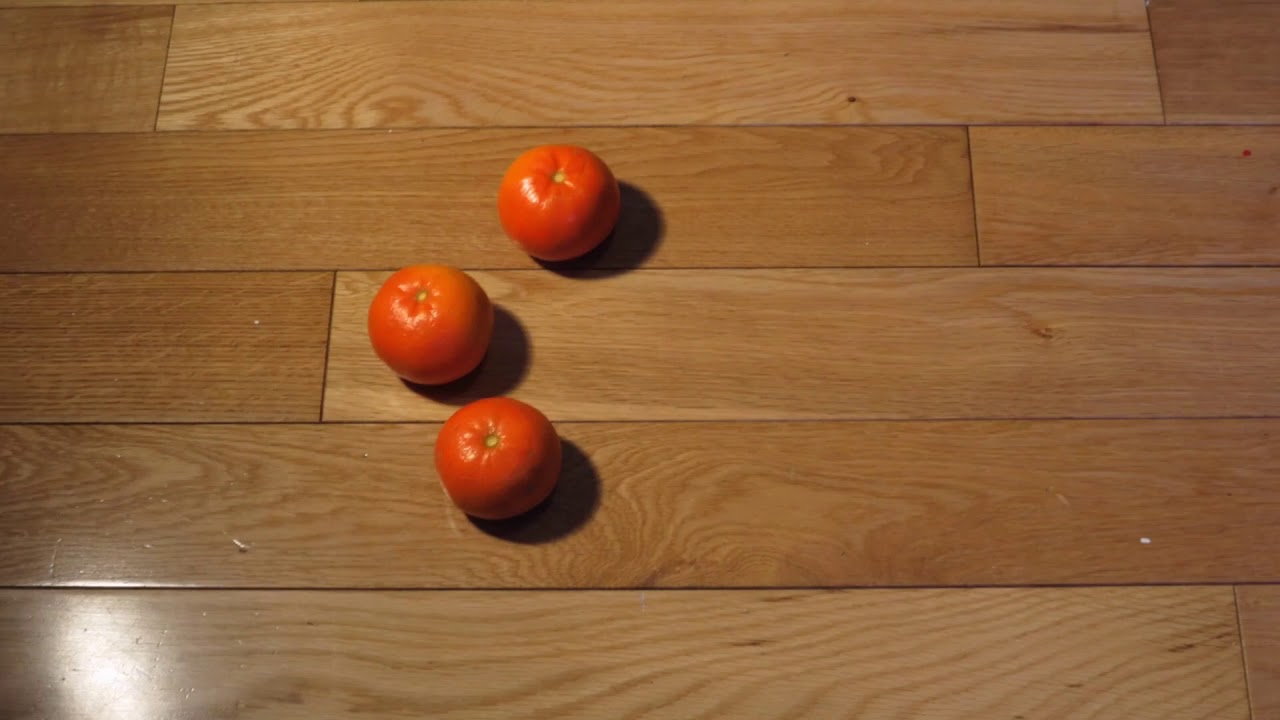 The Orange circle in stop motion - YouTube