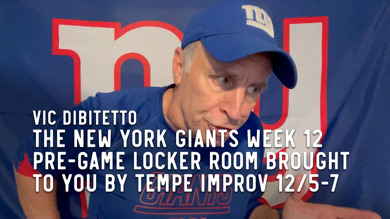 The New York Giants Week 12 Pre-Game Locker Room brought to you by ...