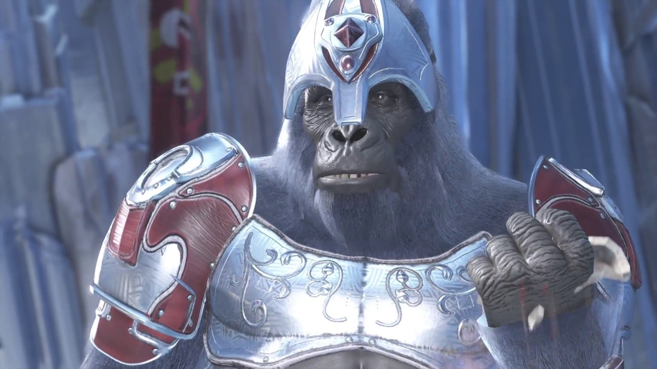 Injustice 2 Hellboy vs. Gorilla Grodd PS4 Gameplay - YouTube