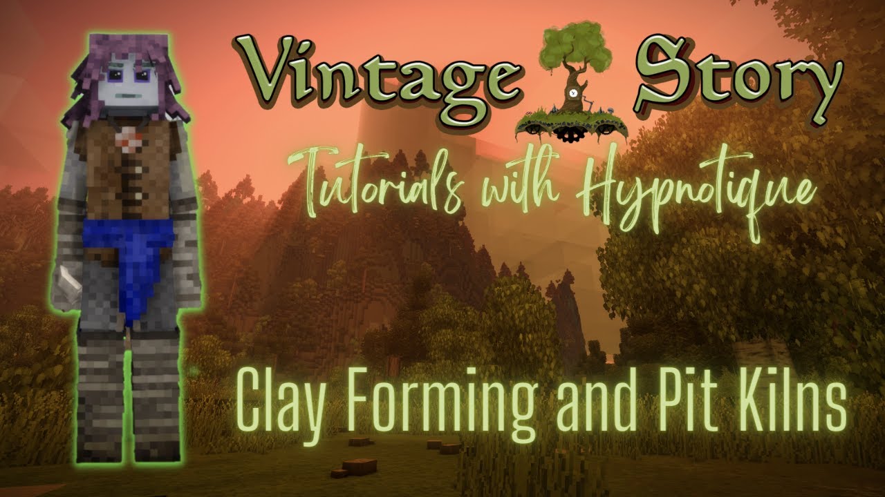 Clay Forming and Pit Kilns! Vintage Story Tutorial (Version 1.17 ...