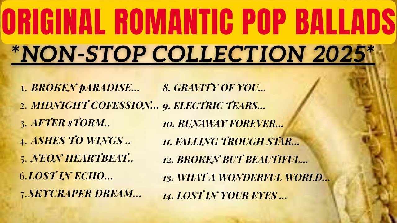[LYRICS] ORIGINAL ROMANTIC POP BALLADS. MODERN POP SOUND. ROMANCE AND ...