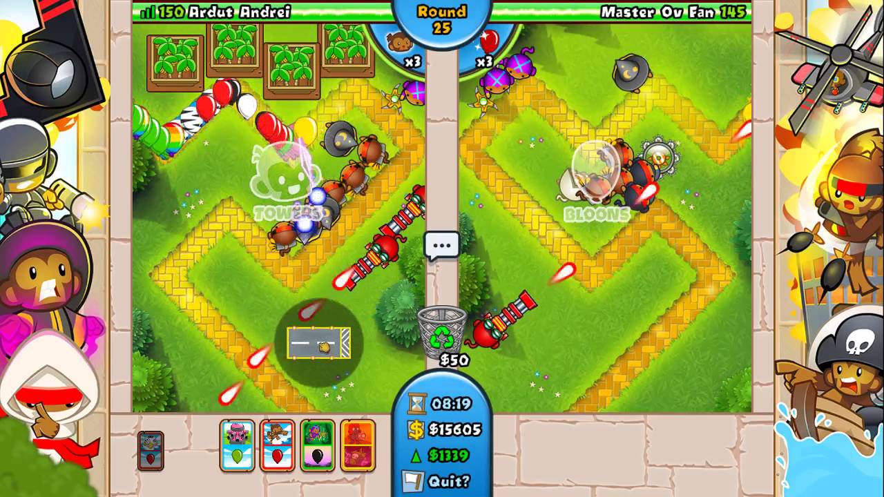 BTD battles (STEAM Card Battles) - Best card deck ever! - YouTube
