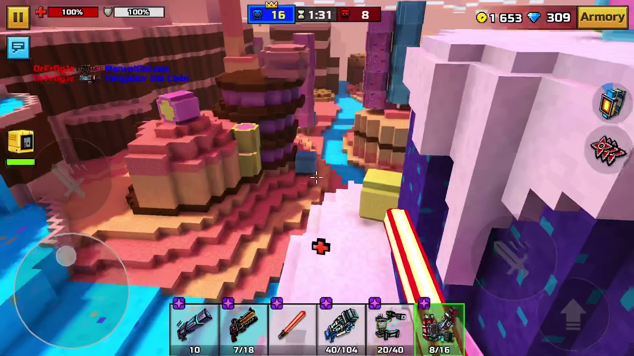 Pixel gun 3d (level 65) Ultimatum - YouTube