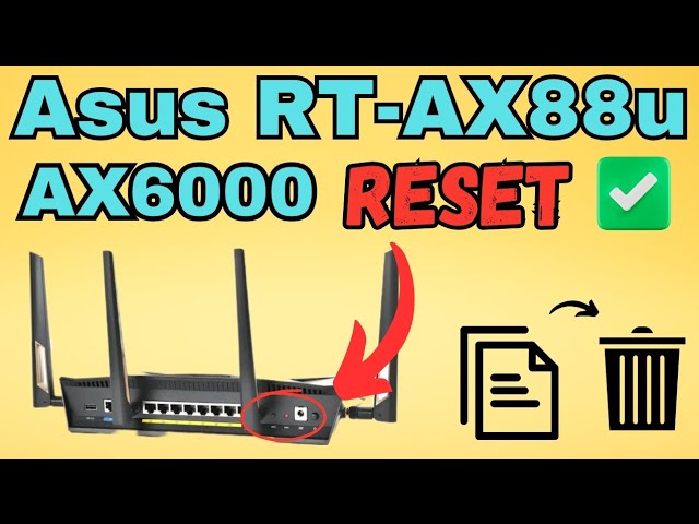 Asus Reset Button