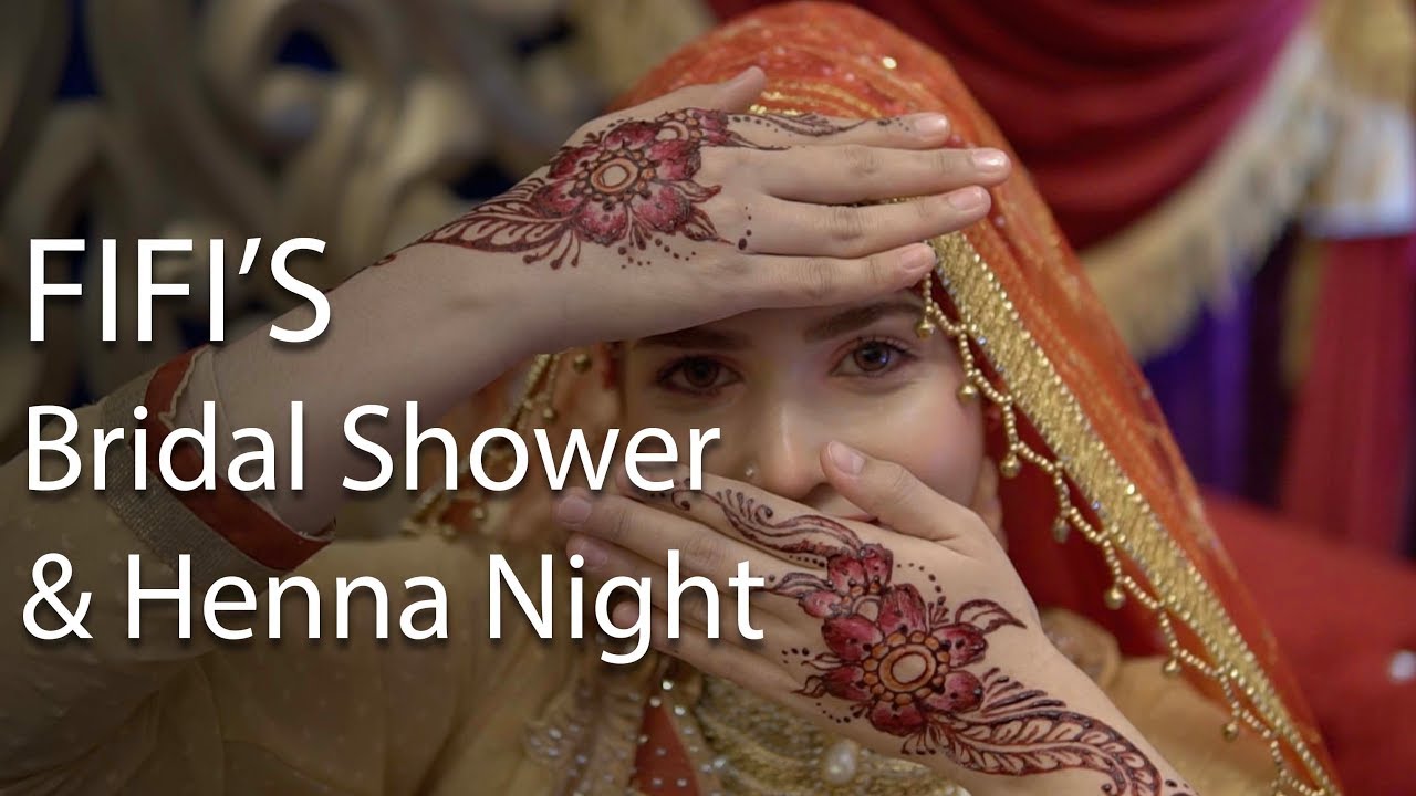 Fifi's Bridal Shower & Henna Night - YouTube