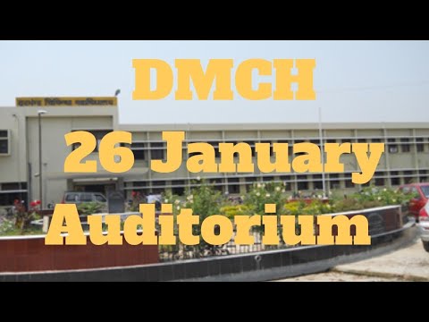 DMCH Auditorium....Republicday function....  Mera karma tu.....