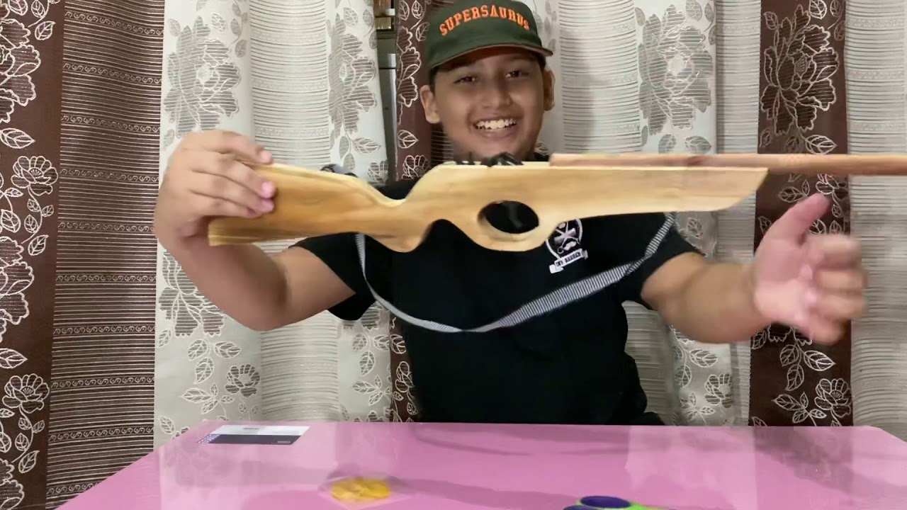 Unboxing pistol getah dari shopee👍 - YouTube