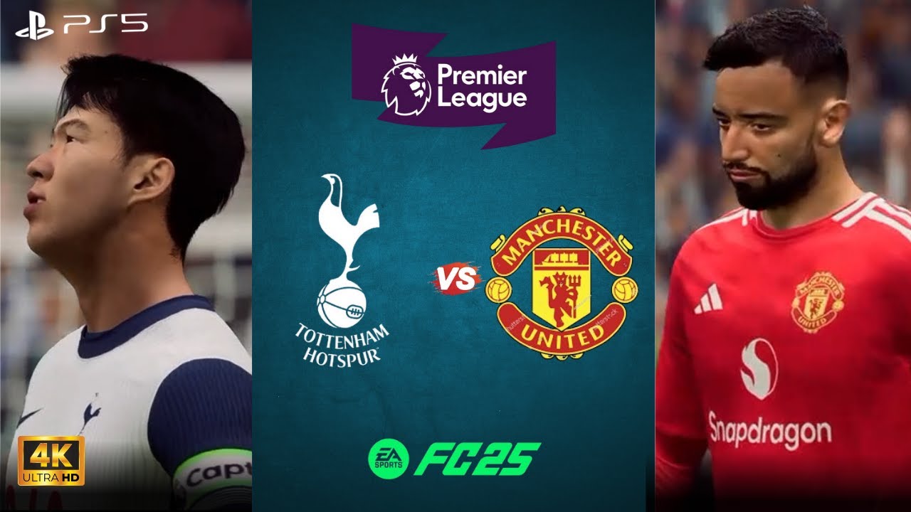 FC 25 - Tottenham Hotspur vs Manchester United | Premier League 24/25 ...