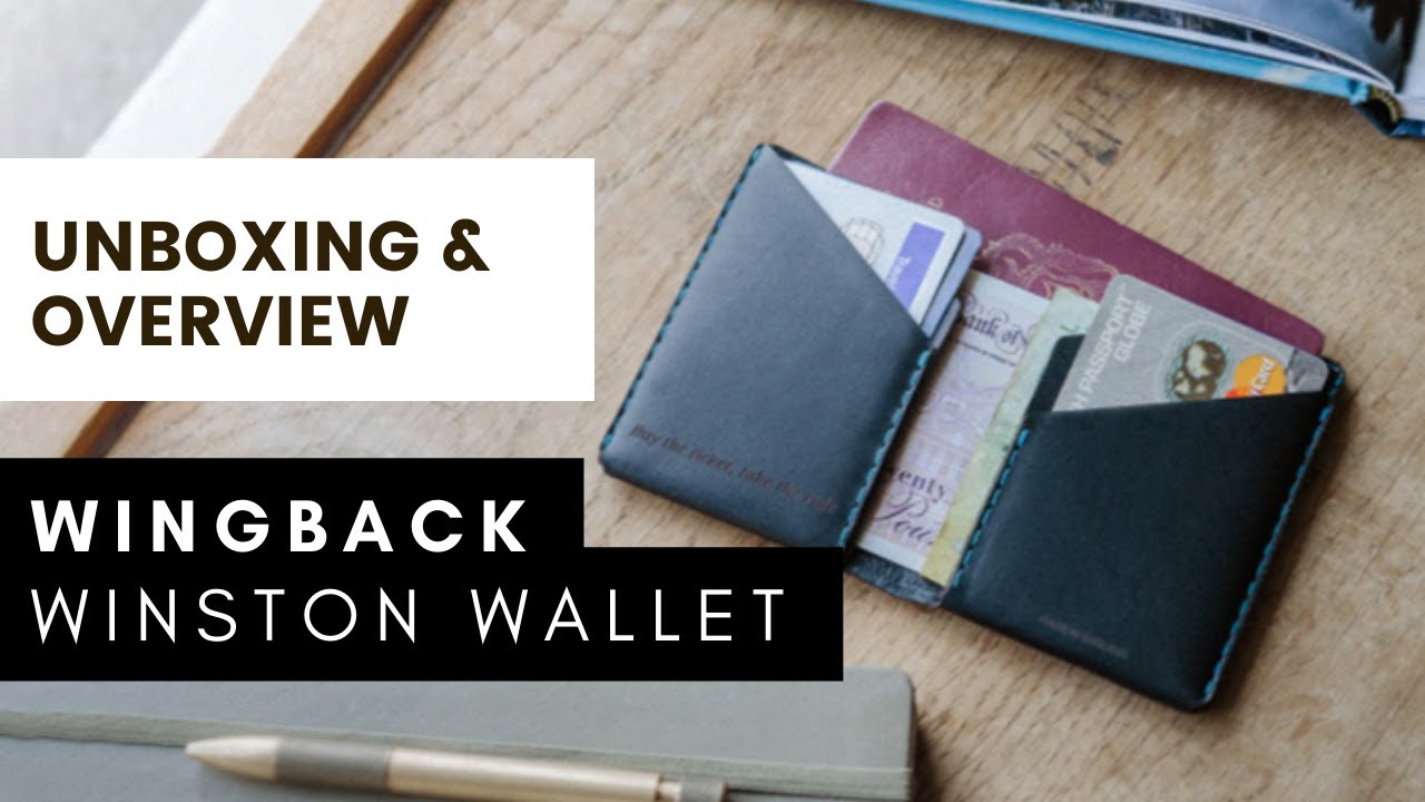 Wingback Winston Wallet [Unboxing & Overview] - YouTube
