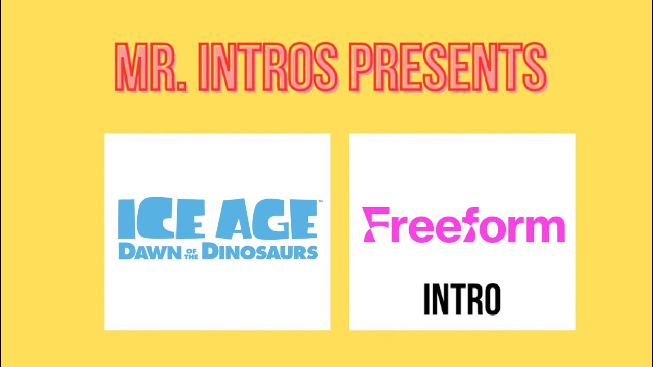 Ice Age: Dawn of the Dinosaurs - Freeform Intro 11/24/24 (Intro #204 ...