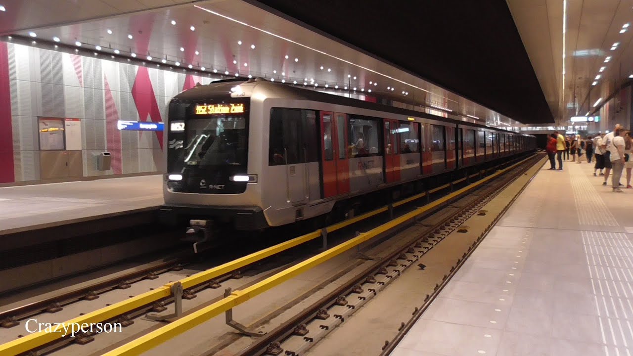 Noord Zuidlijn Europaplein Amsterdam GVB Metro 52 Compilatie - YouTube