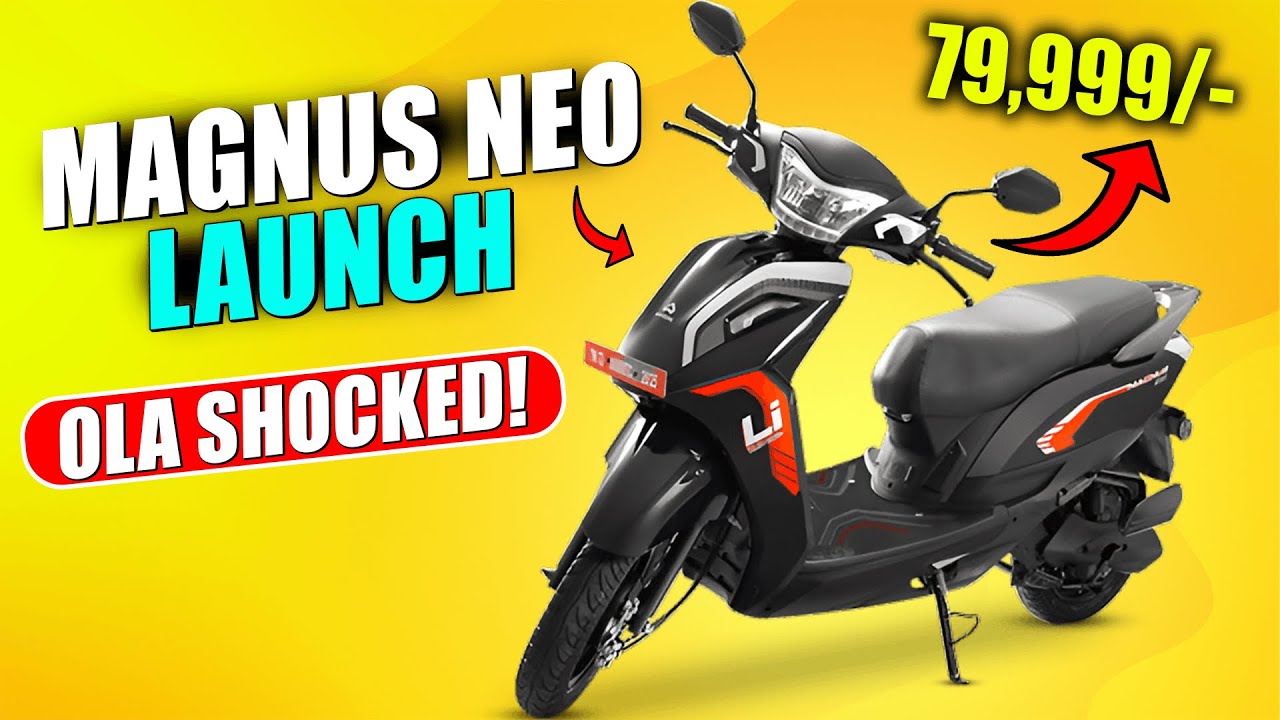 "AT The Price Of OLA" Ampere Launch *MAGNUS NEO* ! Electric Scooter ...