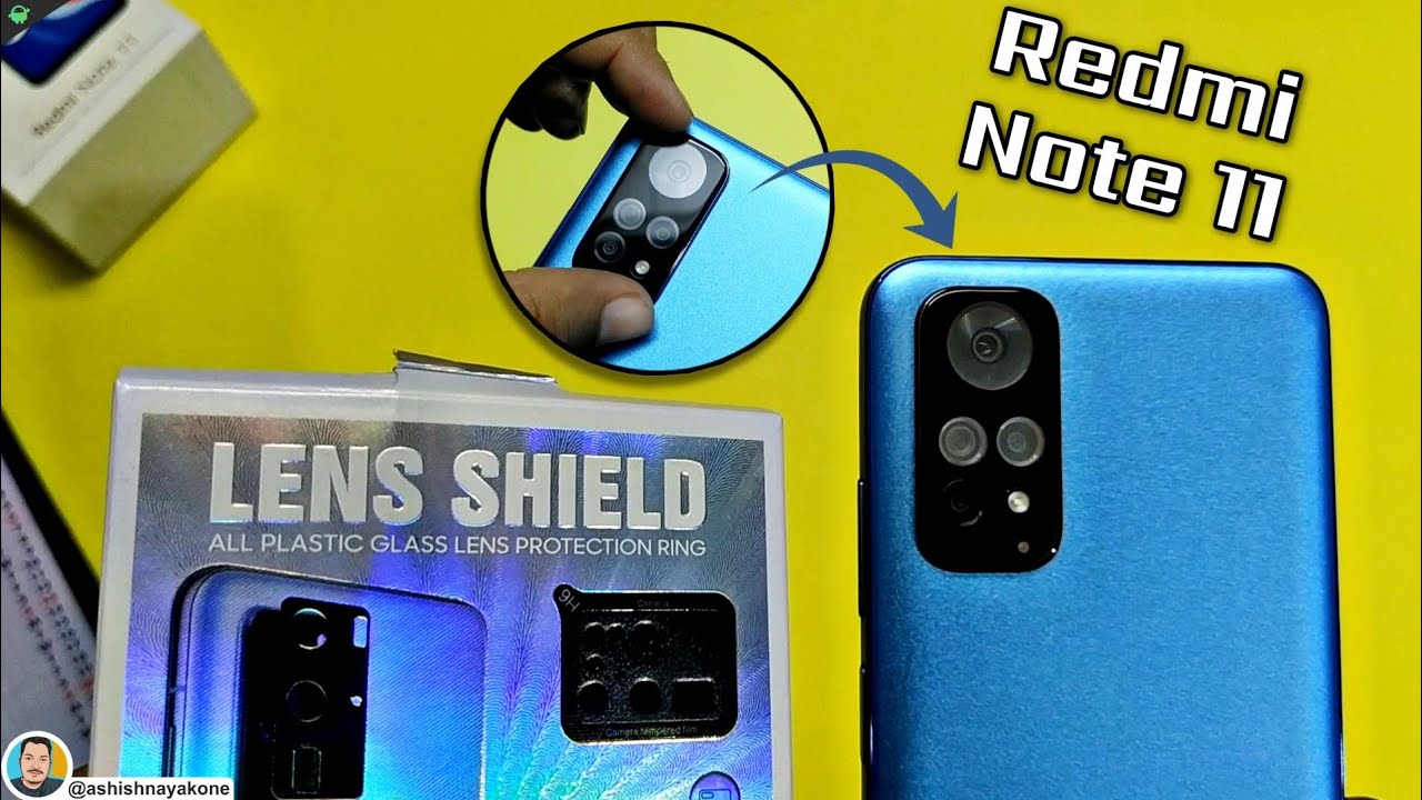 Camera Lens Protector for Redmi Note 11 - YouTube