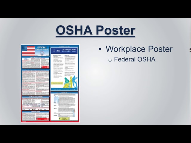 Osha Safety Posters