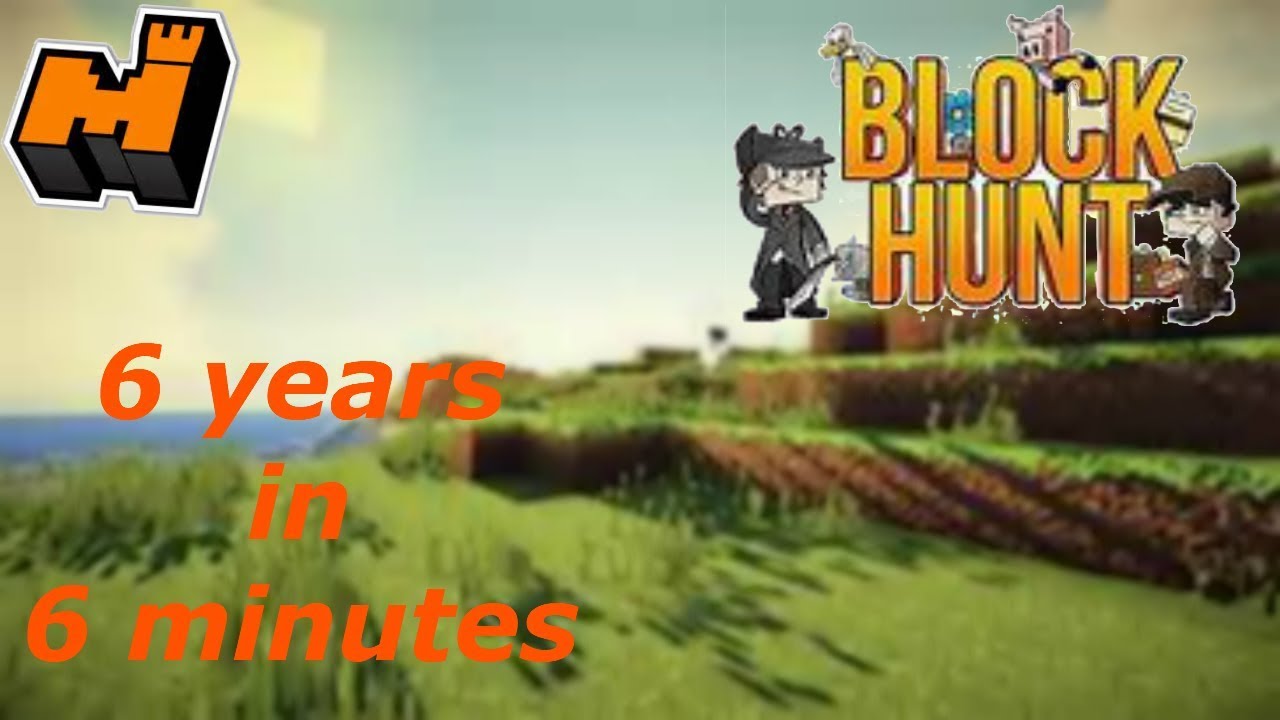 6 years playing Minecraft in 6 minutes - YouTube