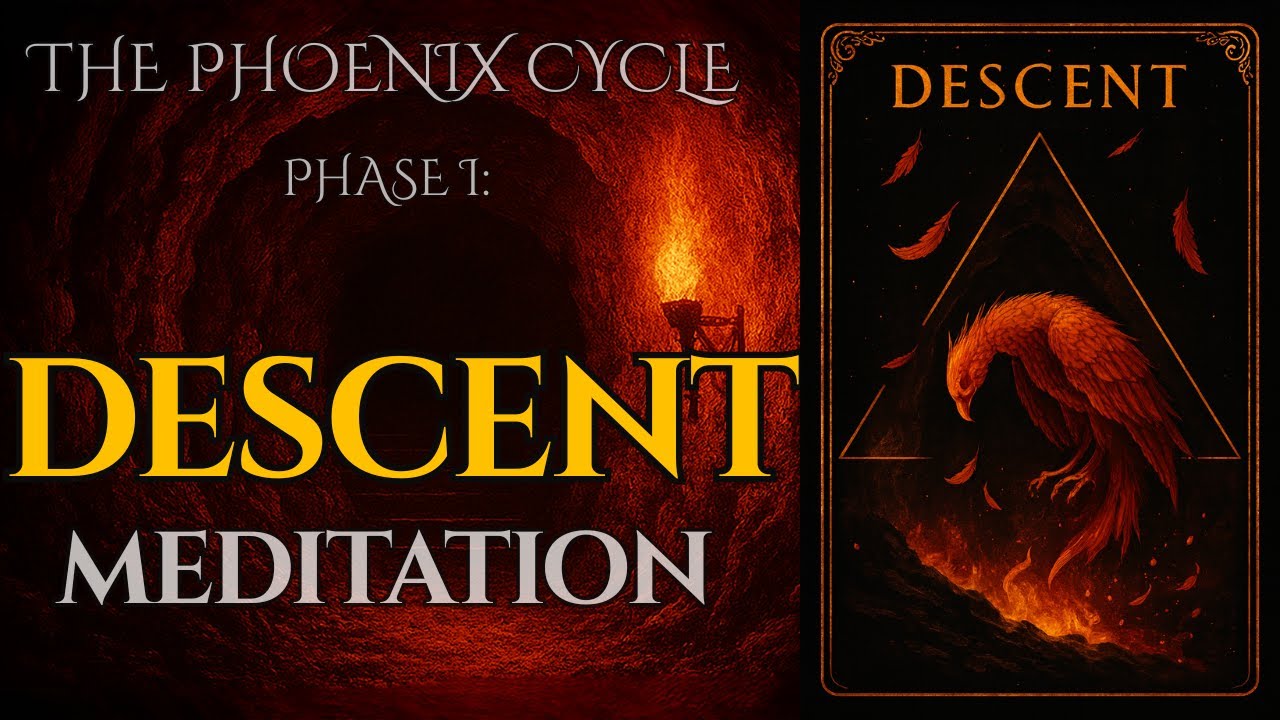 The Phoenix Cycle- Phase I- Descent to Shadow work 10 Minute Meditation ...