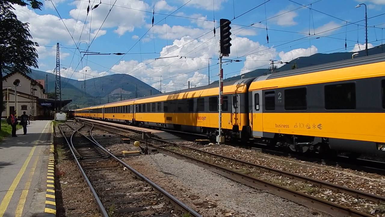 RJ 405 RegioJet - YouTube
