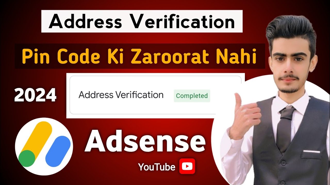 How to Complete Google Adsense Address Verification Without Pin Code in ...