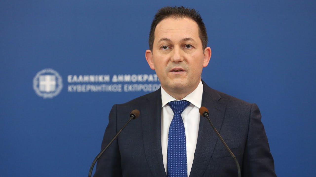Eνημέρωση πολιτικών συντακτών από τον Κυβερνητικό Εκπρόσωπο Στέλιο ...