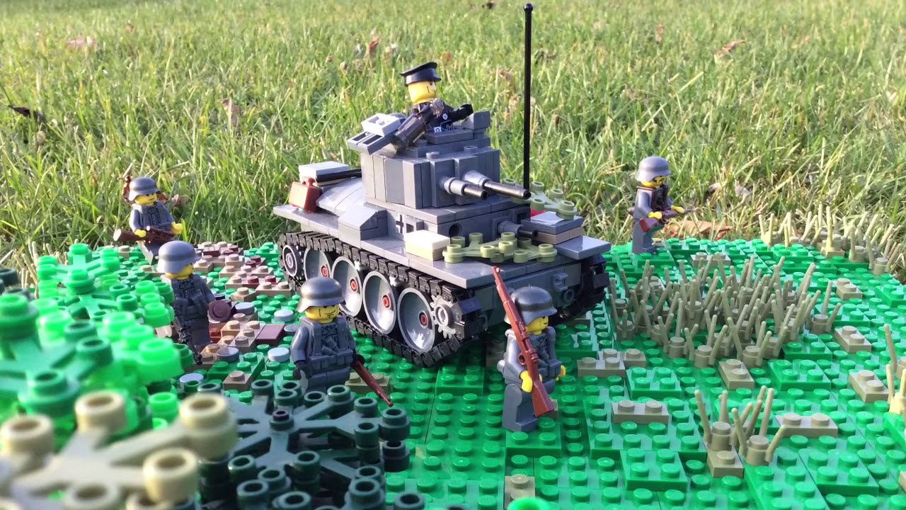 Lego WW2 | The Panzer 38T | Episode 9 of the Tank Moc Series | Ship ...