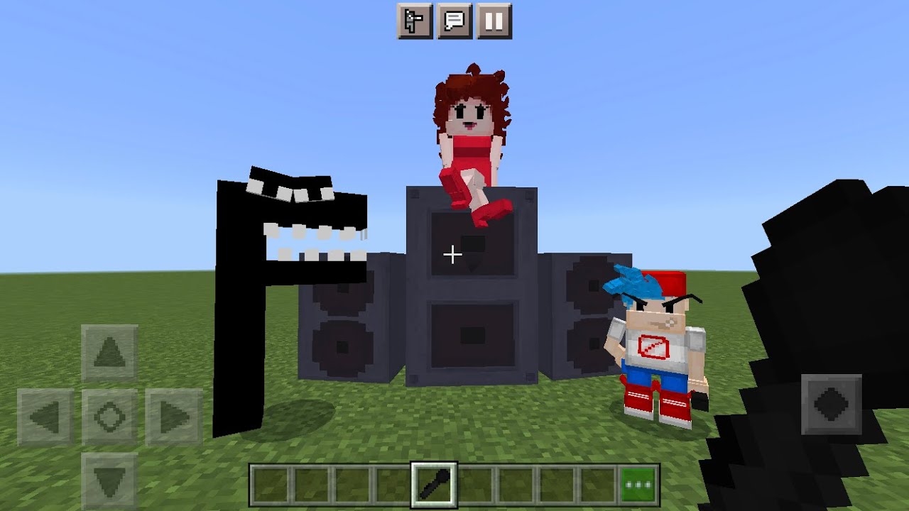 Friday Night Funkin Addon in Minecraft PE - YouTube