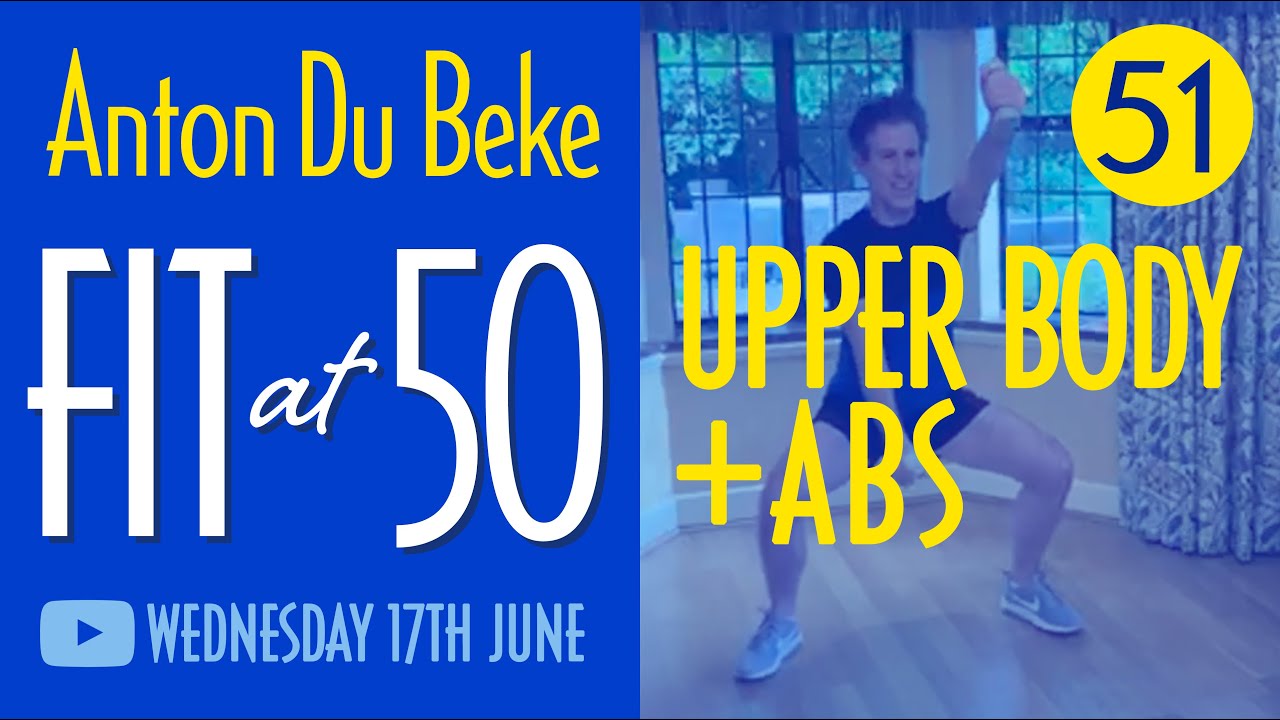 Fit at 50 - Session 51 - Upper Body + Abs - YouTube