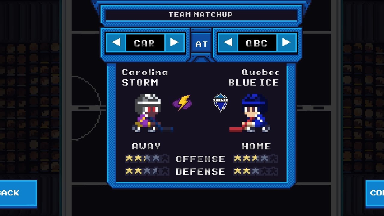 Season 1, Game 12 | Carolina Storm (8-2-1) @ Quebec Blue Ice (8-3-0 ...