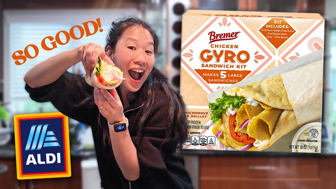 Let's make the chicken gyro kit from Aldi together! So easy and yummy ...