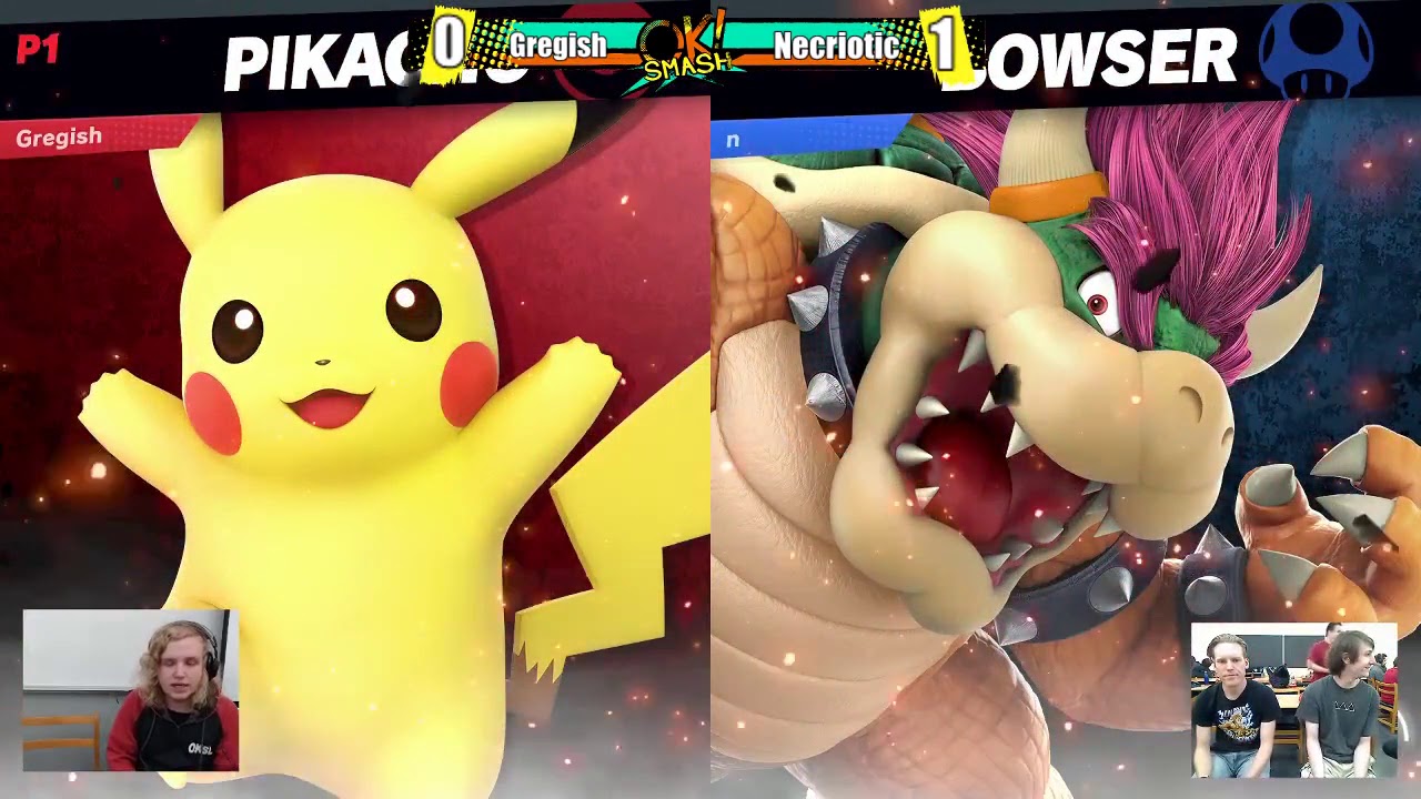 Gregish (Pikachu) Vs. Necriotic (Bowser) @ OC Local - YouTube