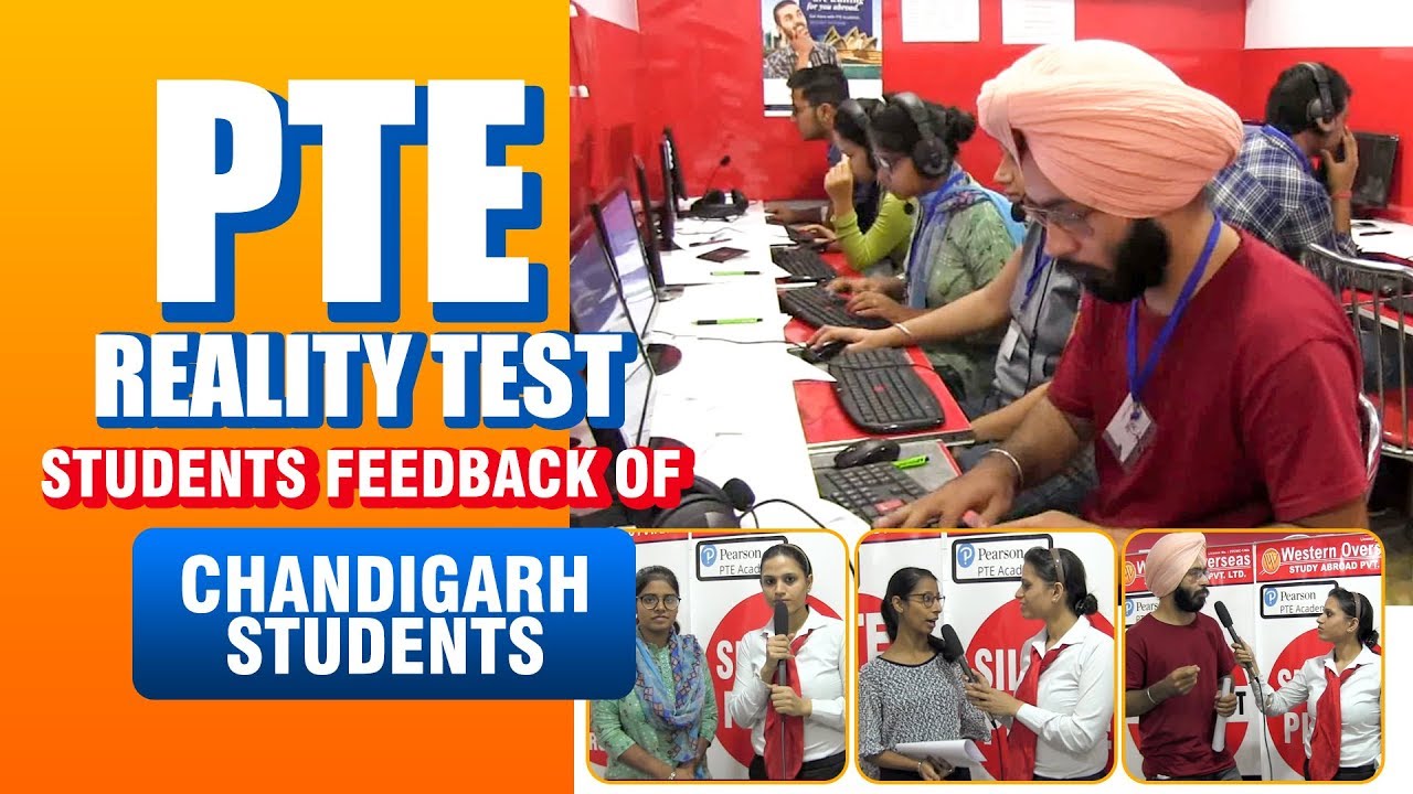 PTE Reality Test Feedback of Chandigarh Students - YouTube