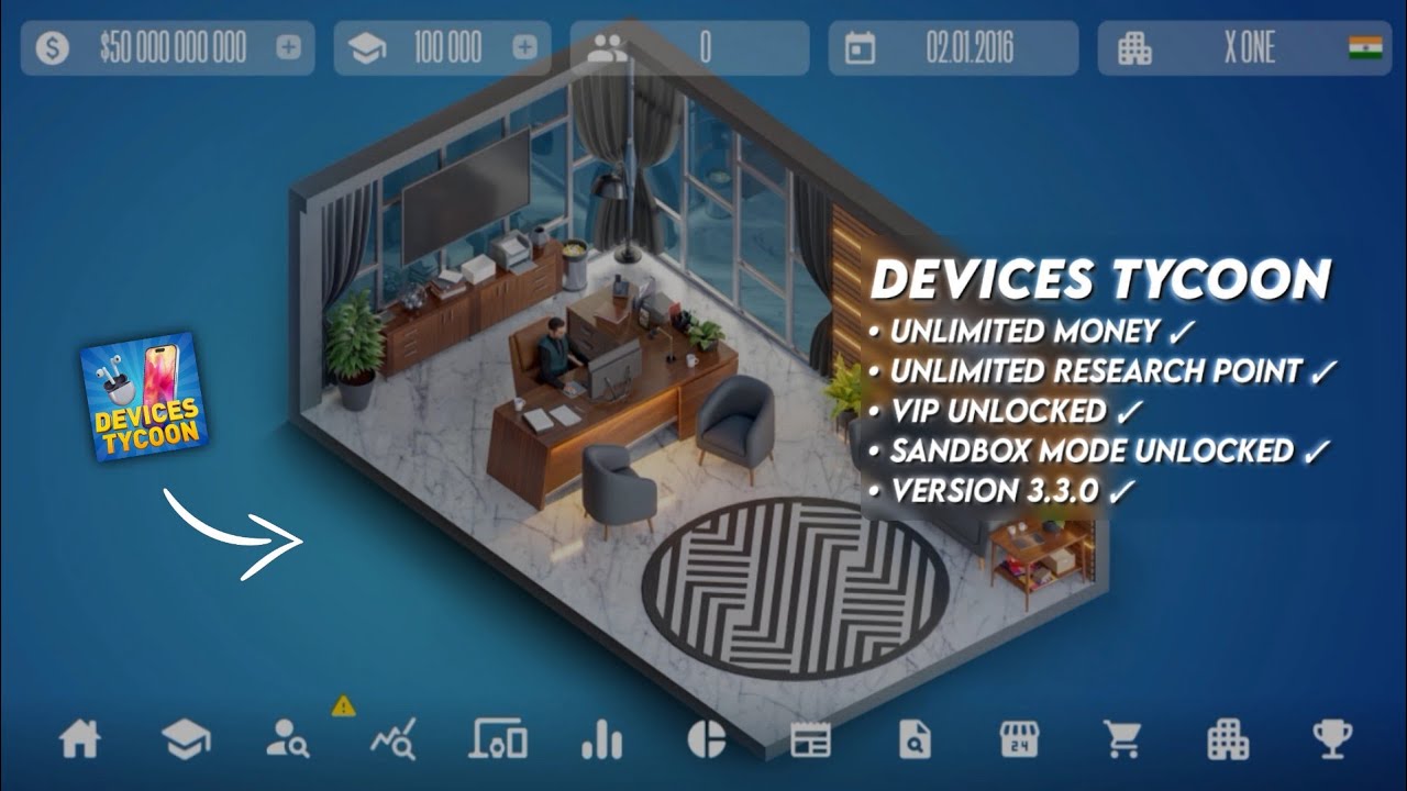 How To Download Device's Tycoon Mod Apk, Unlimited Money With Vip ...