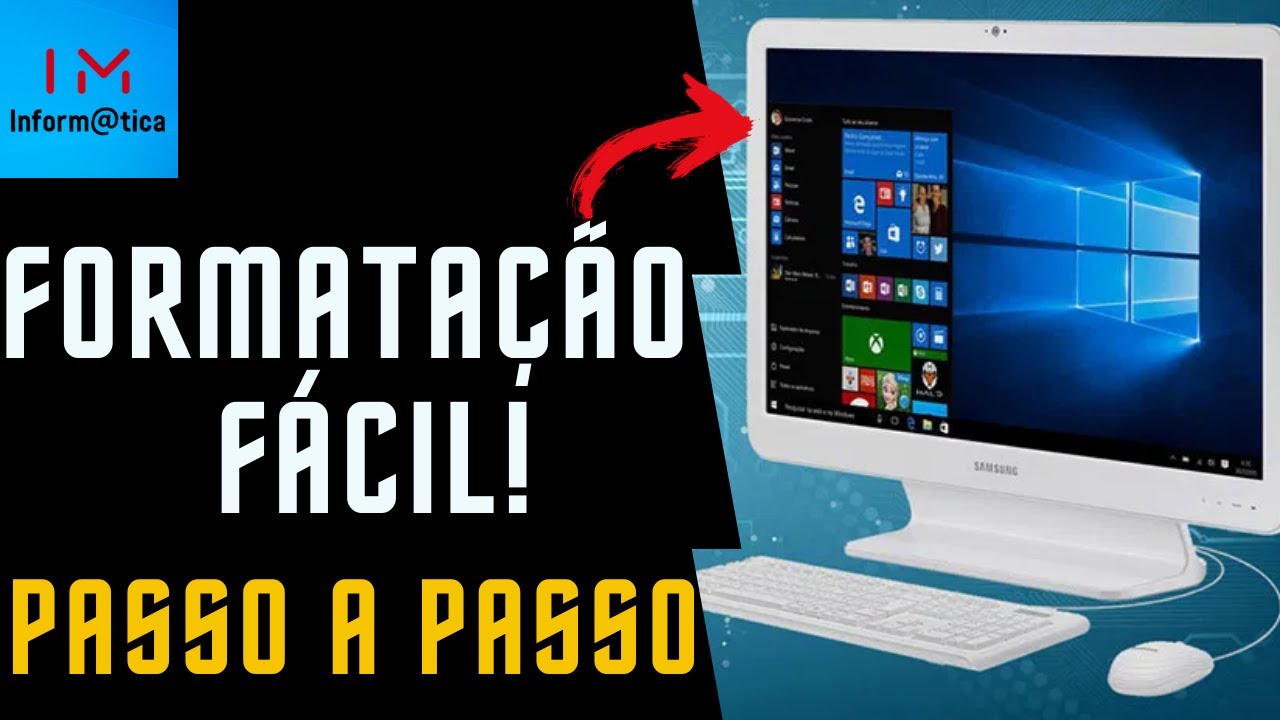 Como Formatar o PC Corretamente - YouTube