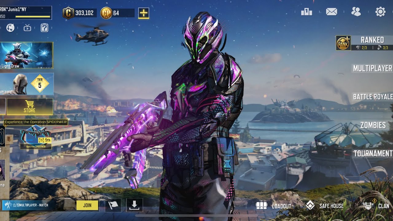 COD MOBILE SEASON 10 - 5TH ANNIVERSARY - 5TO ANIVERSARIO - GROUND ...