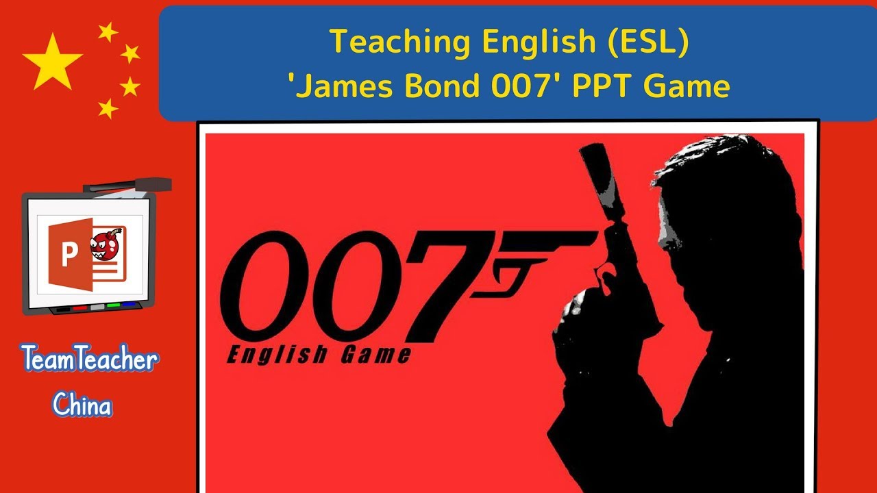 James Bond PPT Game in IWB Class Lesson Plan | Classroom 007 PPT Games ...