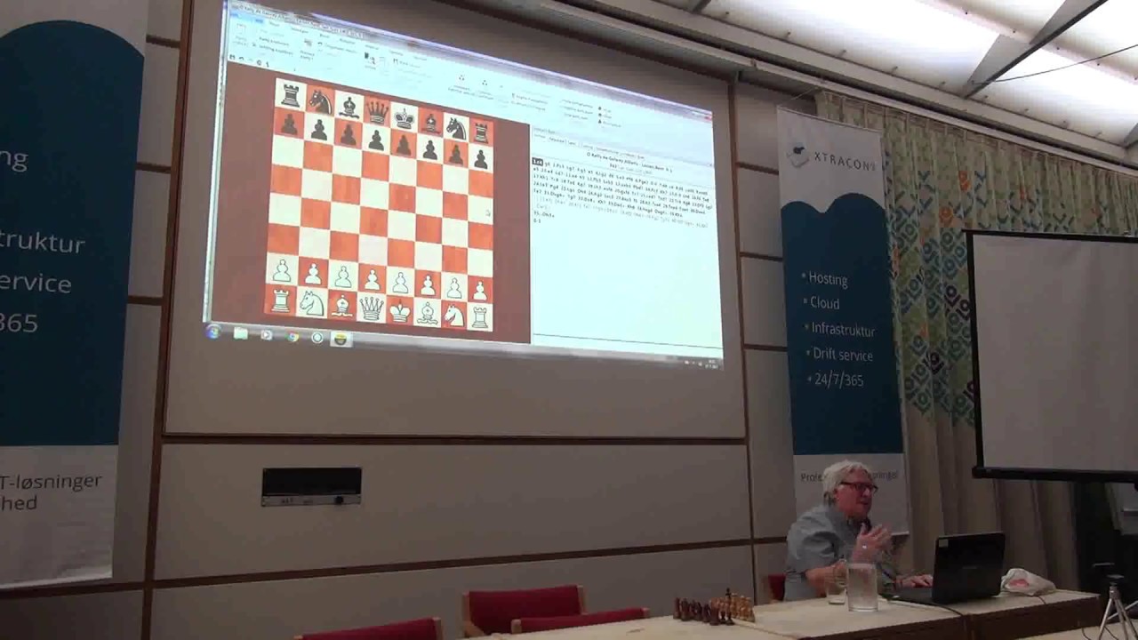 Chess Grandmaster Jan Timman - Lecture on Bent Larsen - July 2017 - YouTube