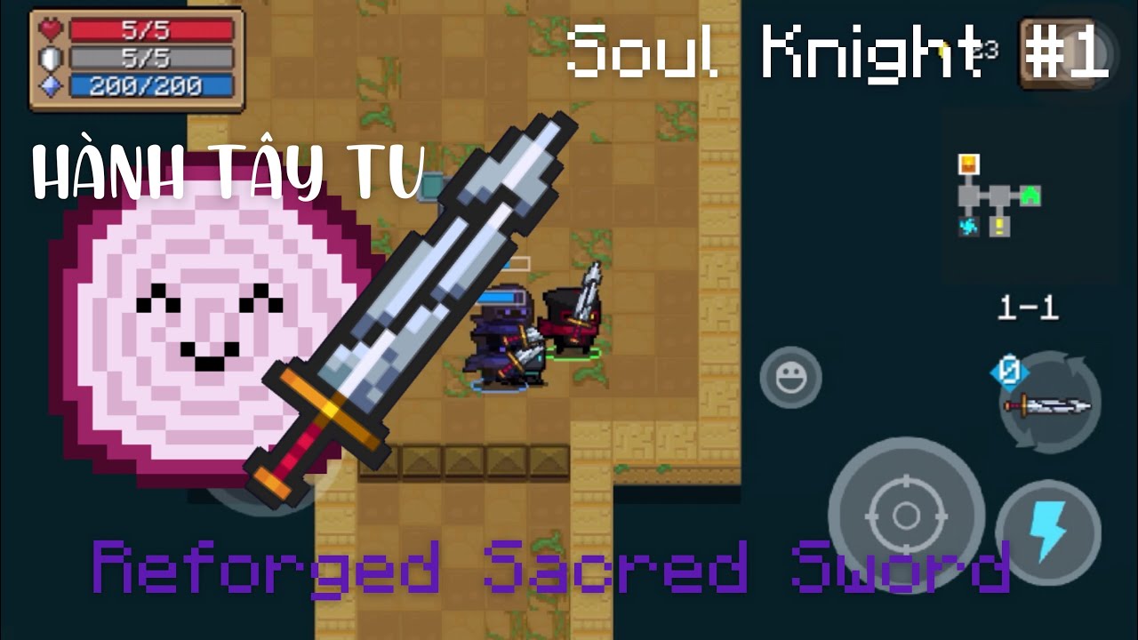 Soul Knight #1 | Sức Mạnh Sự Kết Hợp Của Damaged Blade và Broken Hilt ...