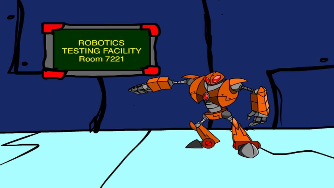 Robot Flash animation. - YouTube