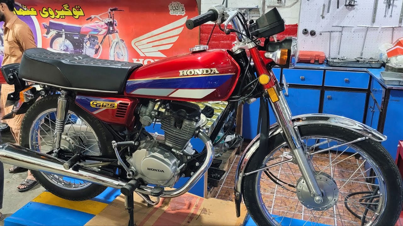I RESTORED 1990 HONDA 125 Point Bike to Its Former Glory! Togervi Usman ...