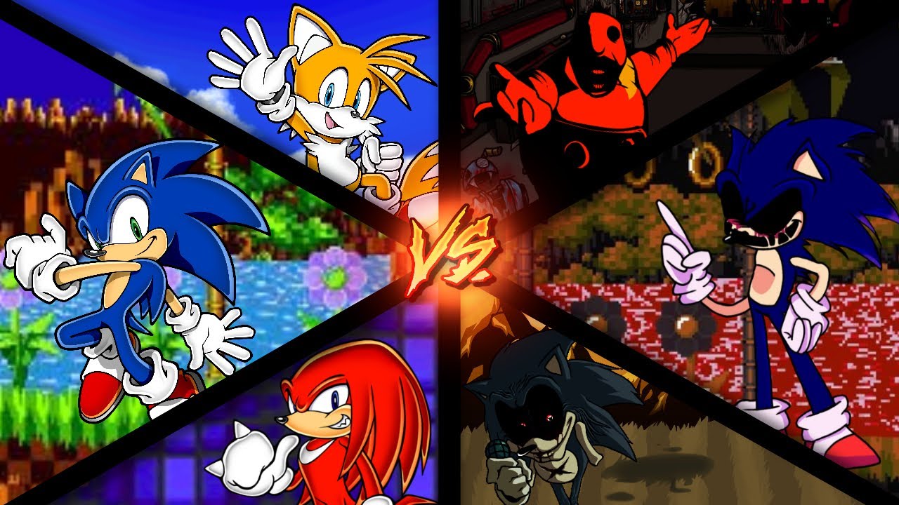 Team Heroes VS Team EXE [Sonic Showdown] - YouTube