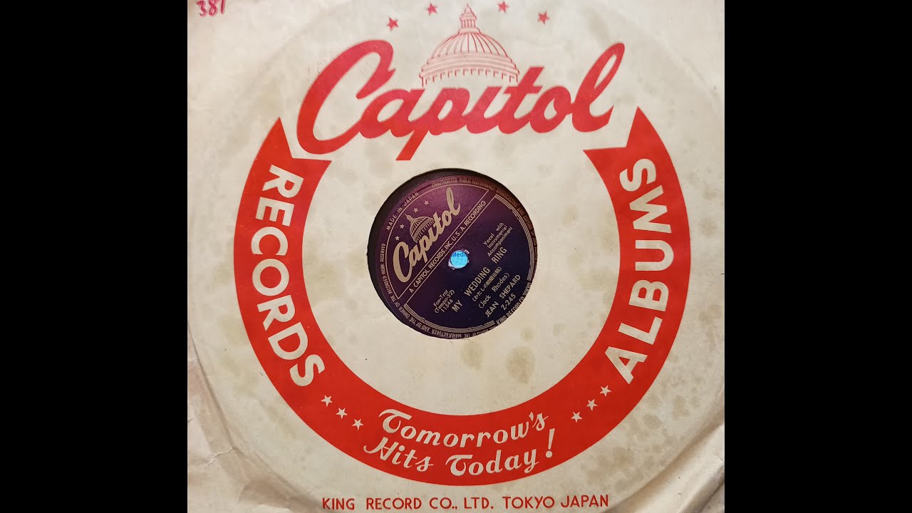 My Wedding Ring - Jean Shepard - 78rpm - YouTube