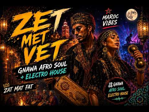 ZET MET VET 🔥 زط مط فط Gnawa Afro Soul x Electro House | Moroccan Desert Vibes 🇲🇦