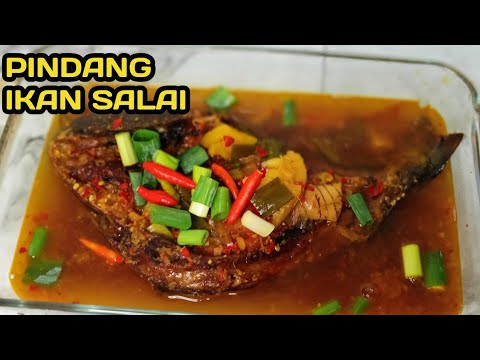 RESEP PINDANG IKAN SALAI MASAKAN KHAS PALEMBANG - YouTube