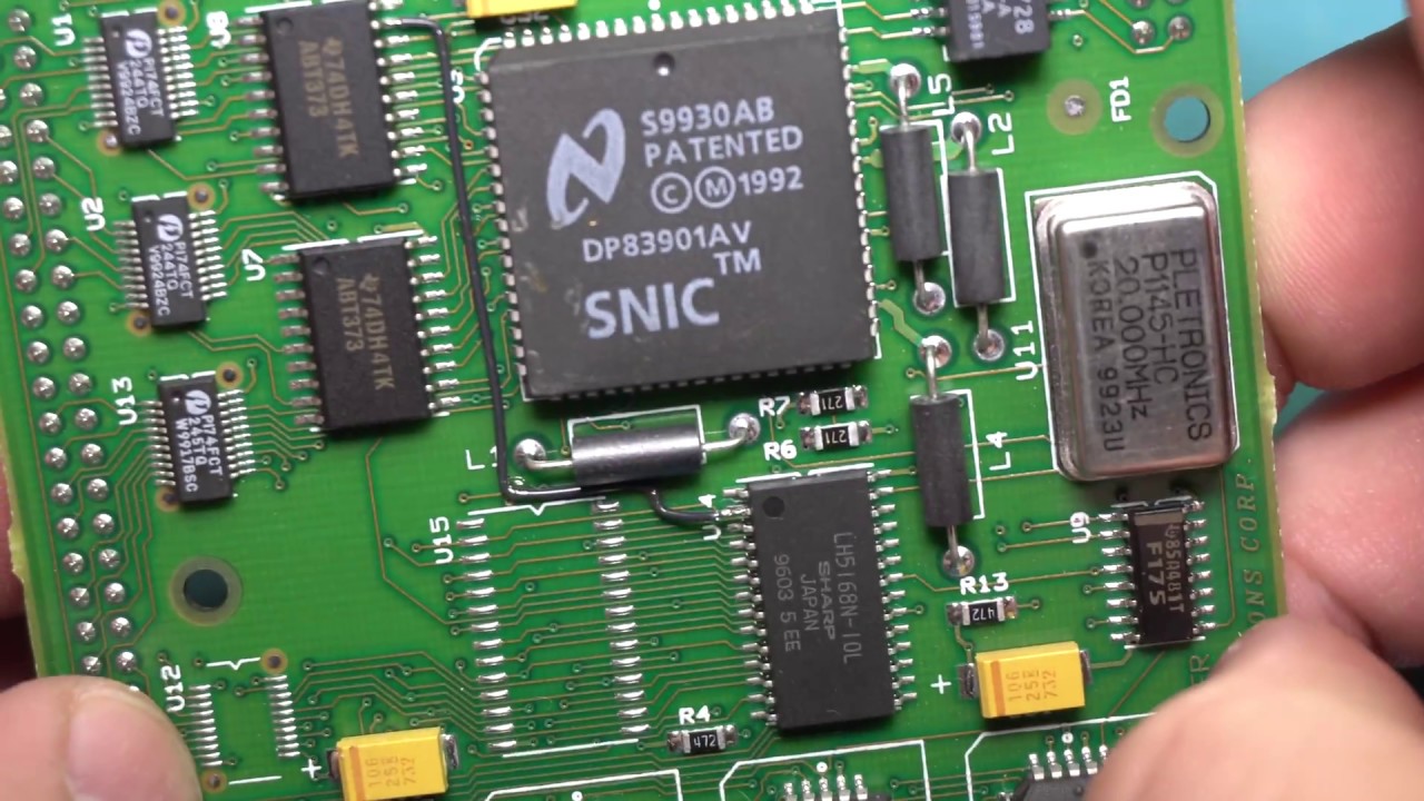 Cascade Communications Control Processor 50 Card - YouTube