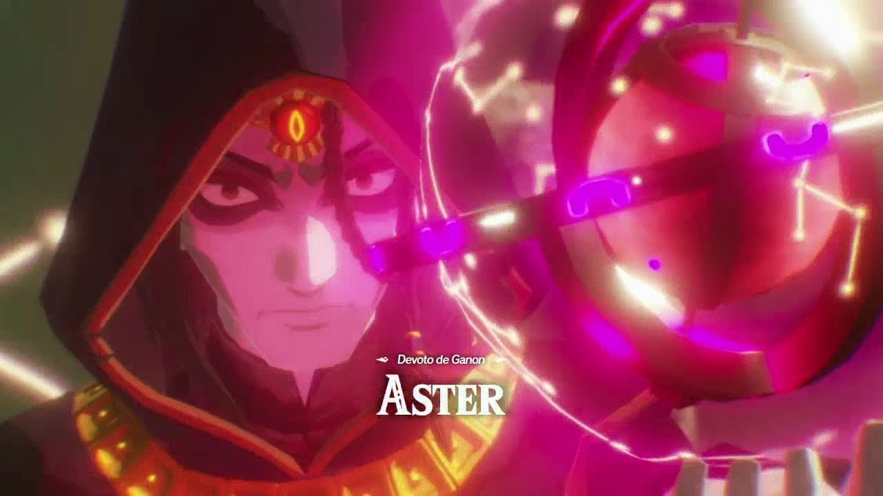 Aster, devoto de Ganon // Hyrule Warriors: La Era del Cataclismo - YouTube