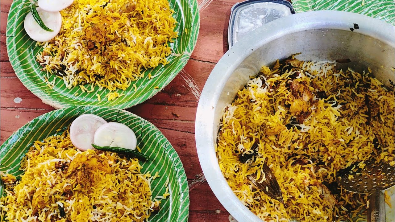 Cooking at Forest Park with Family | Perfect Chicken Biryani # family ...